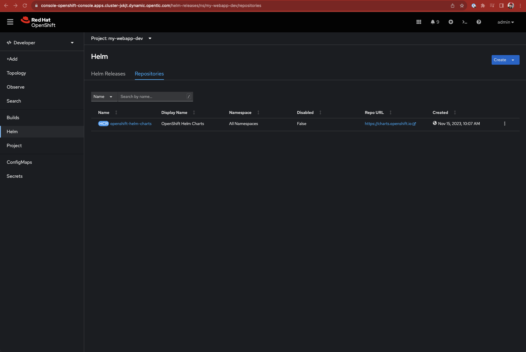 Helm Charts - Application Modernization